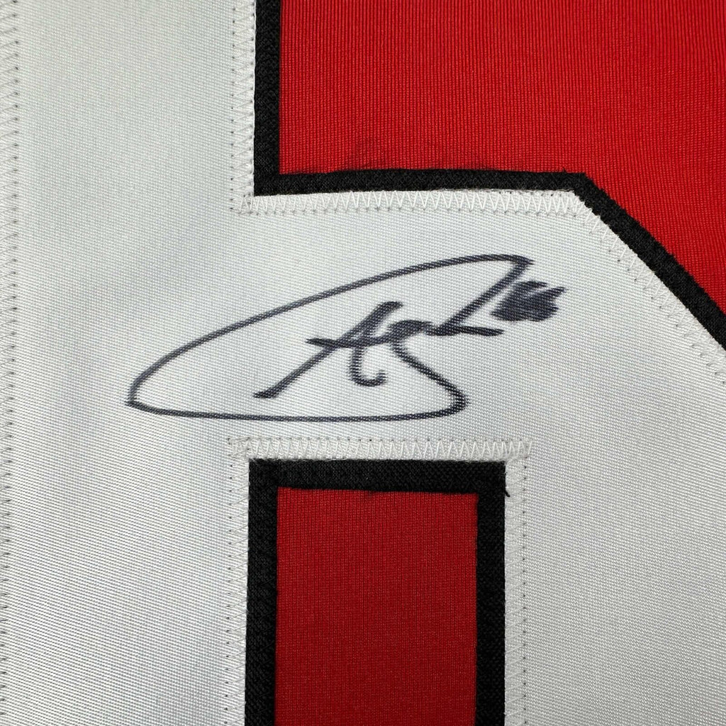 Autographed/Signed Andrew Shaw Chicago Red Hockey Jersey JSA COA – Super Sports Center
