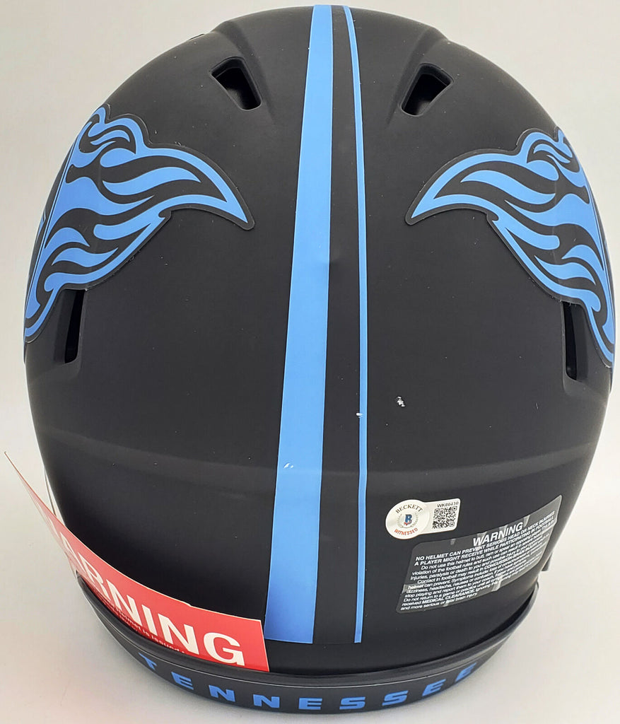 DERRICK HENRY SIGNED TITANS ECLIPSE FULL SIZE AUTHENTIC HELMET BECKETT – Super Sports Center