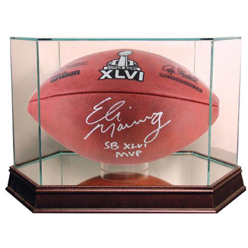 Glass Football Display Case – Super Sports Center
