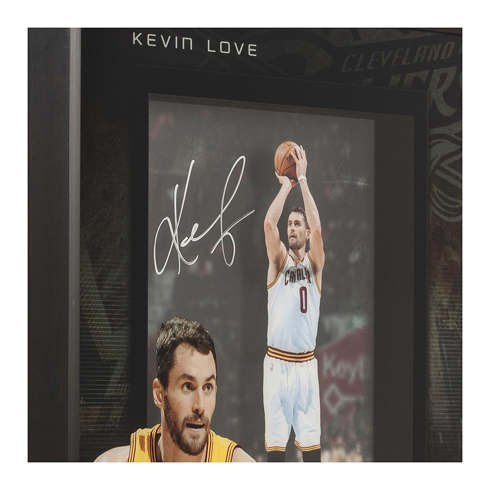 Kevin Love Autographed Stretch 4 16" x 20" Shadow Box – Super Sports Center
