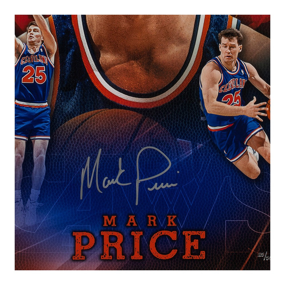 Mark Price Autographed "Cavs Collage" Photo – Super Sports Center