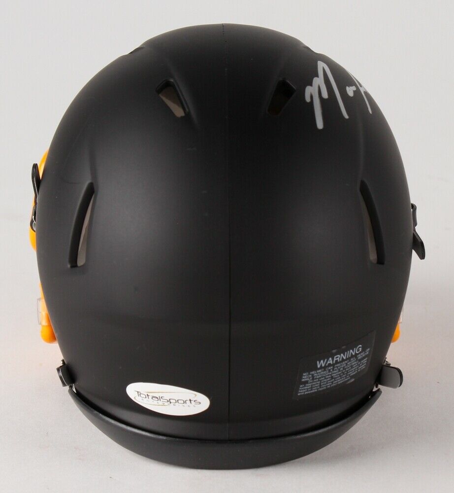 Markus Wheaton Signed Steelers Custom Matte Black Speed Ice Mini-Helme ...