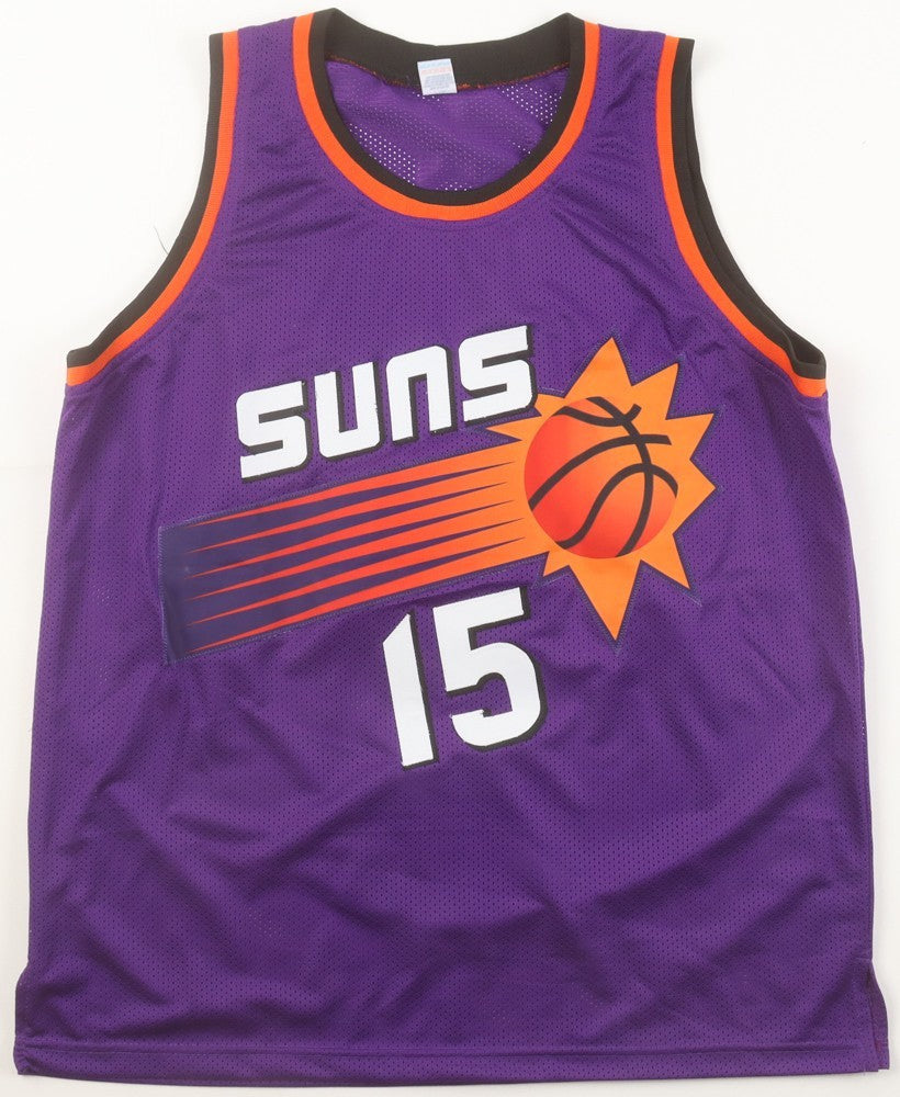 Danny Manning Signed Phoenix Suns Jersey (JSA) #1 Overall Pick 1988 NB ...