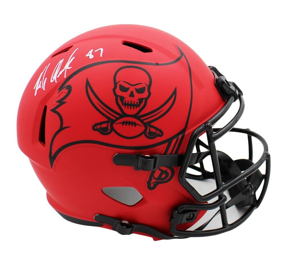 Rob Gronkowski Signed Tampa Bay Buccaneers Speed Full Size Rave NFL He ...