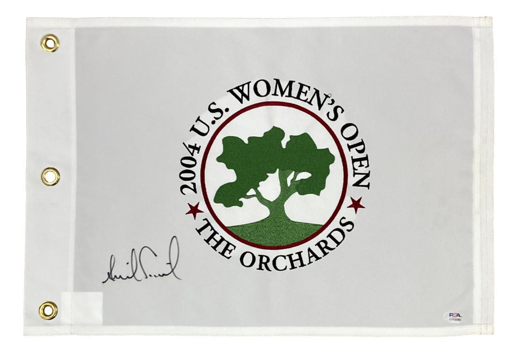 Annika Sorenstam Signed 2004 LPGA US Open Golf Flag PSA Hologram ...