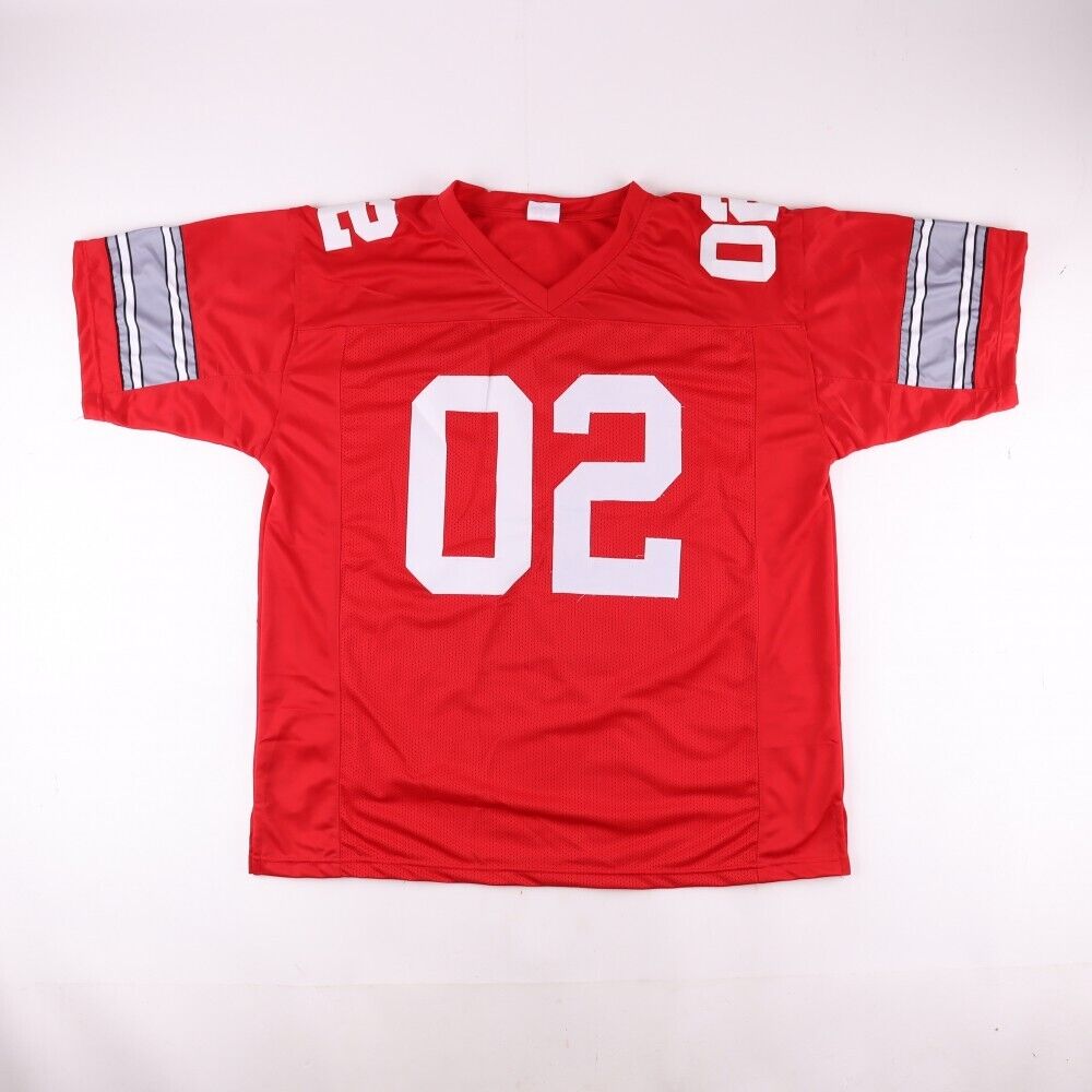 "2002 National Champions" Ohio State Buckeyes Jersey Signed by 8 NFL P ...