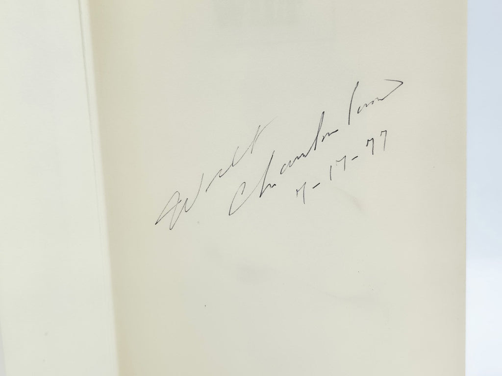 Wilt Chamberlain Autographed Autobiography Book 7-17-77 Lakers Beckett ...