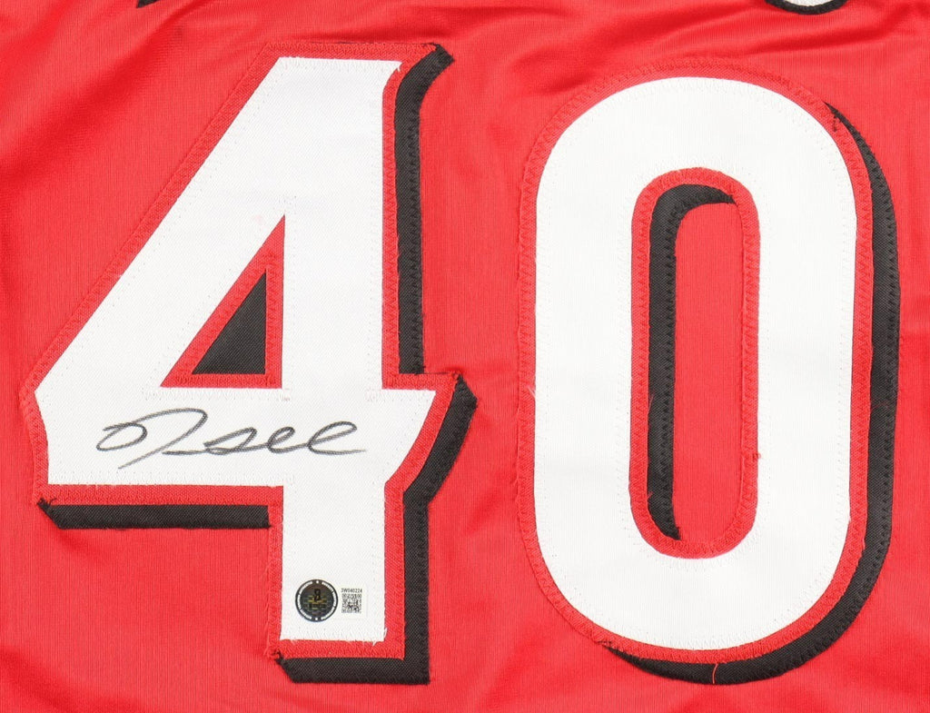 Nick Lodolo Cincinnati Signed Red Baseball Jersey BAS – Super Sports Center