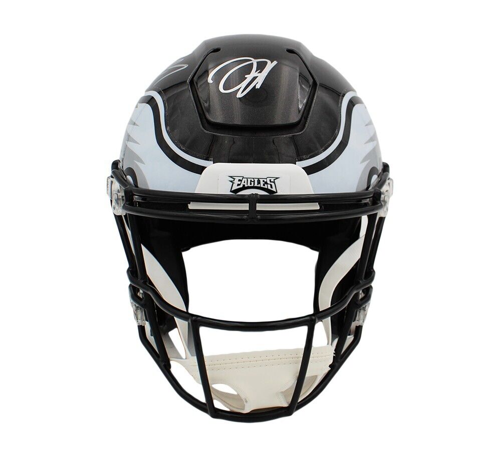 Multi Player Signed Philadelphia Eagles Speed Flex Authentic Alt Helme ...
