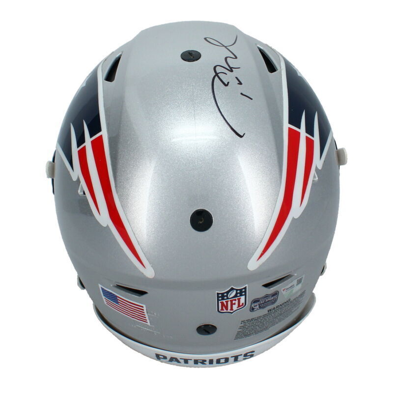 Tom Brady / Rob Gronkowski Autographed Authentic SpeedFlex Helmet Fana ...