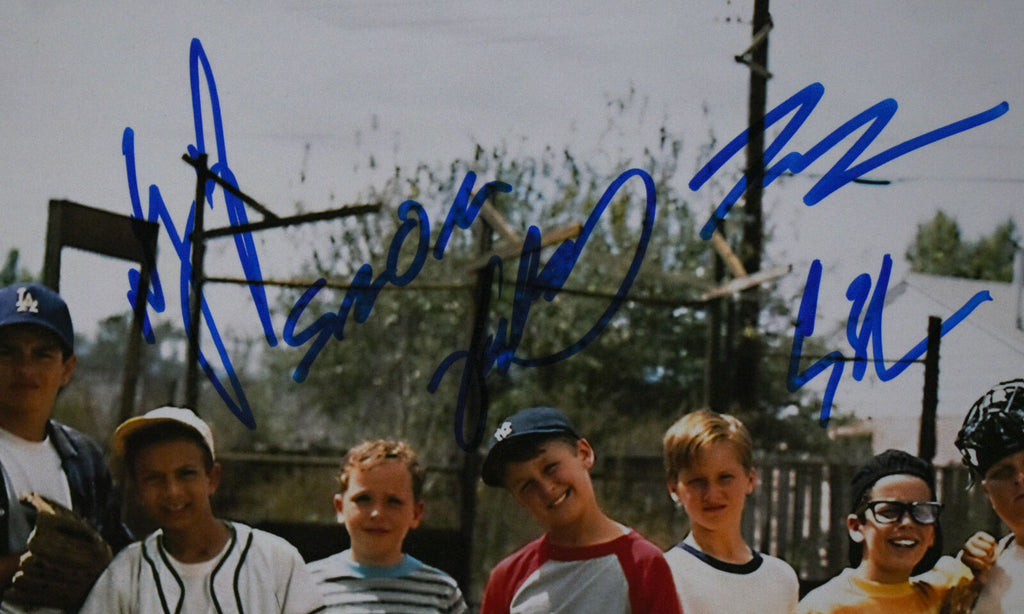 Sandlot Cast Autographed 11x14 Image 1 Photo - Beckett W Hologram *Blu ...