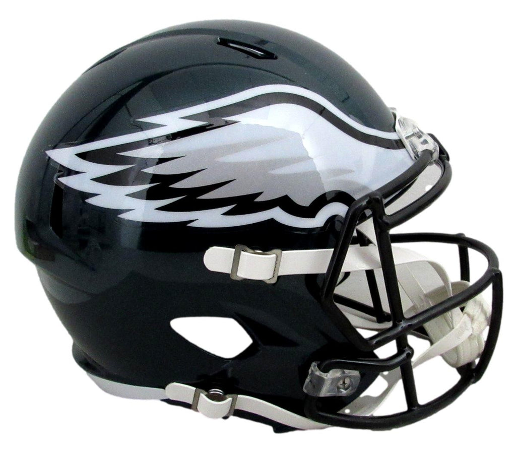Zack Baun Signed Green Full Size Replica SB LIX Champions Helmet Becke ...