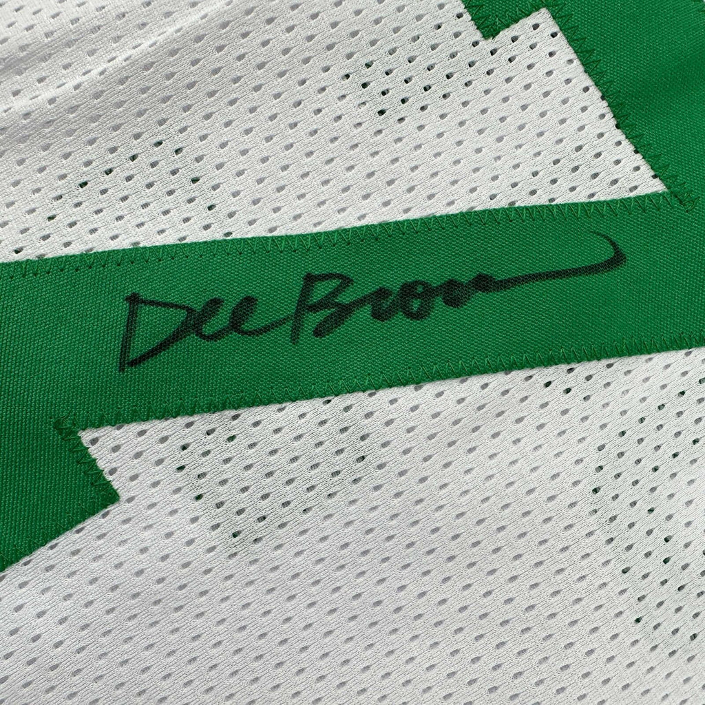 Autographed/Signed Dee Brown Boston White Basketball Jersey JSA COA ...
