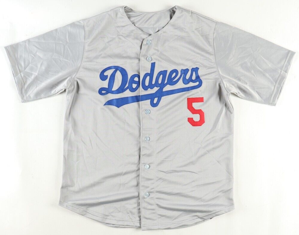 Juan Uribe Signed Los Angeles Dodgers Jersey (JSA) 2xWorld Series Cham ...
