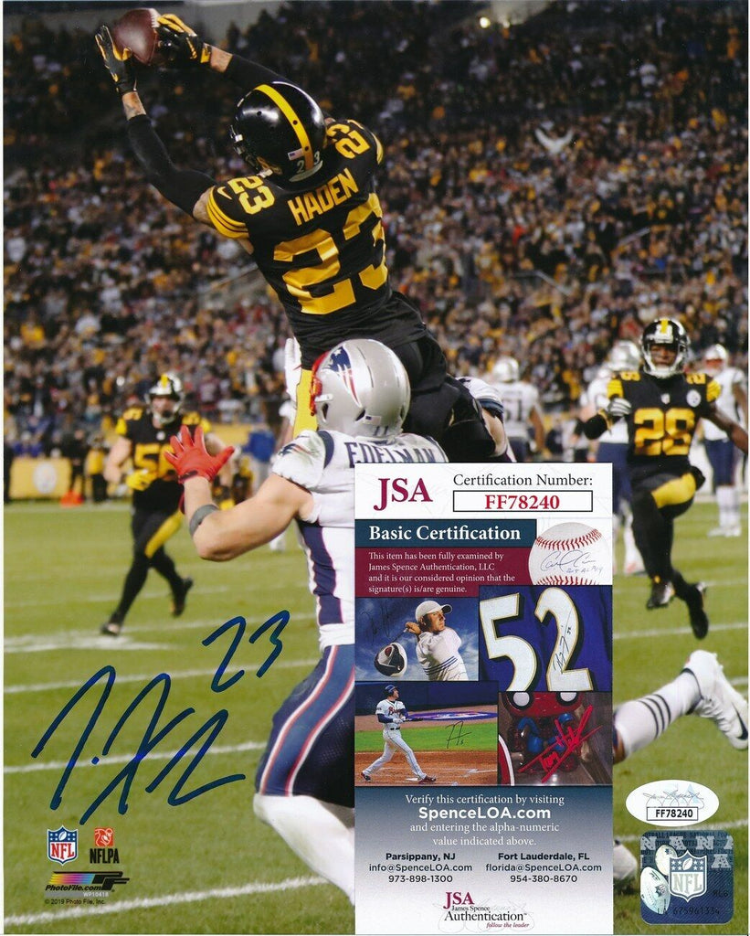 Joe Haden Pittsburgh Steelers Signed/Autographed 8x10 Photo JSA 147123 ...