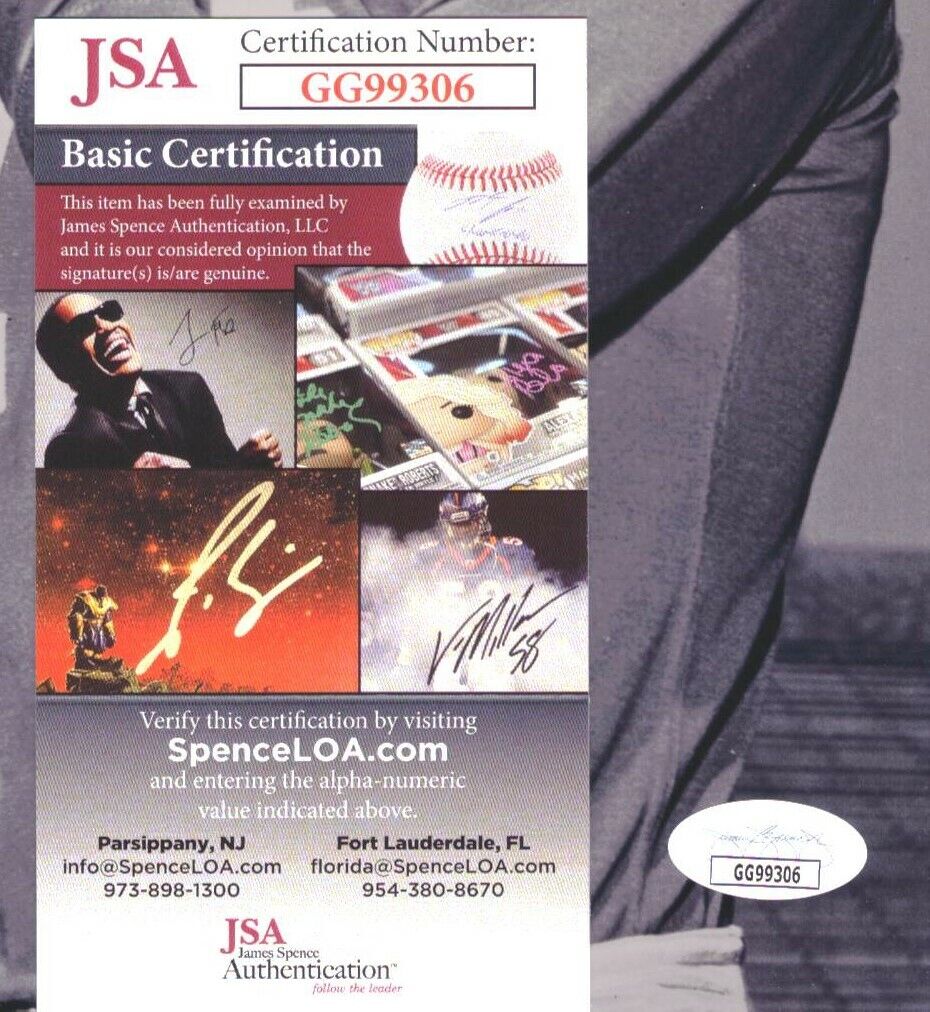 Johnny Lattner Notre Dame Heisman Signed/Autographed 8x10 B/W Photo JS ...