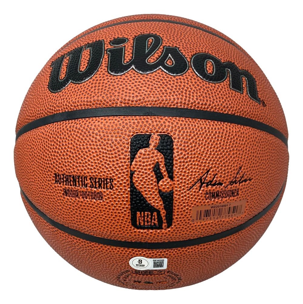 Dennis Rodman Chicago Bulls Signed NBA Wilson I/O Basketball BAS ...