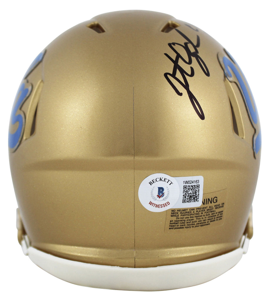 UCLA Jonathan Ogden "CHOF 12" Authentic Signed Speed Mini Helmet BAS W ...