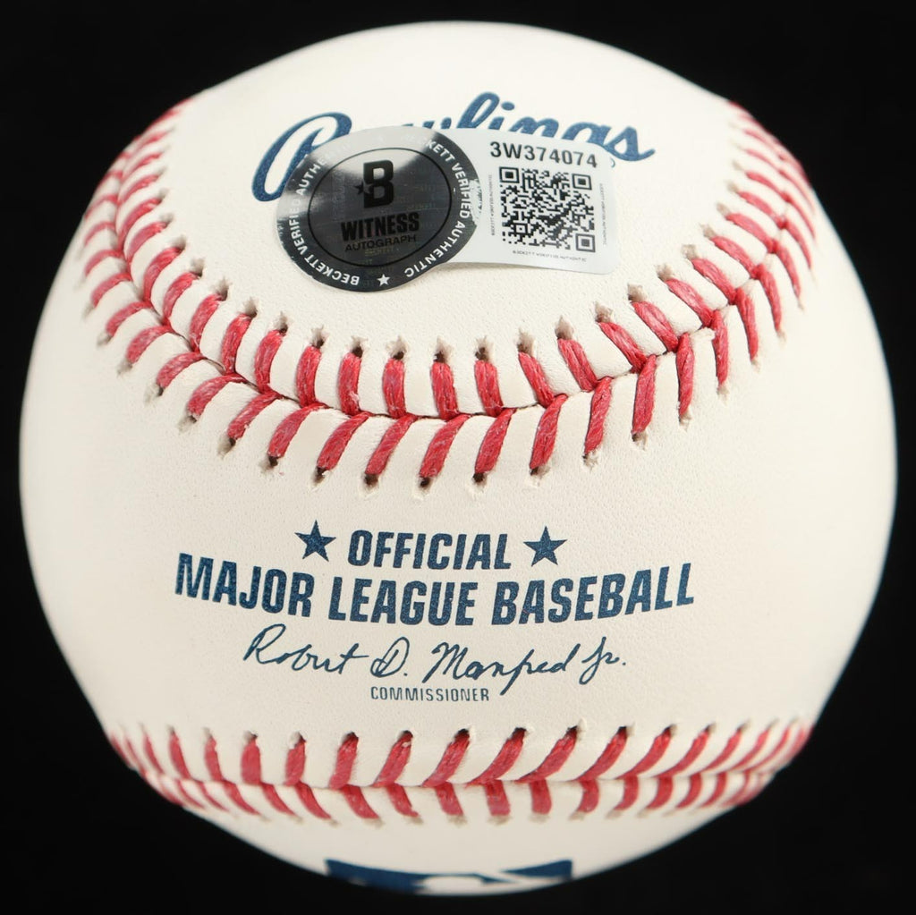 Sammy Sosa Signed OML Baseball (Beckett) Chicago Cubs All-Time Home Ru ...