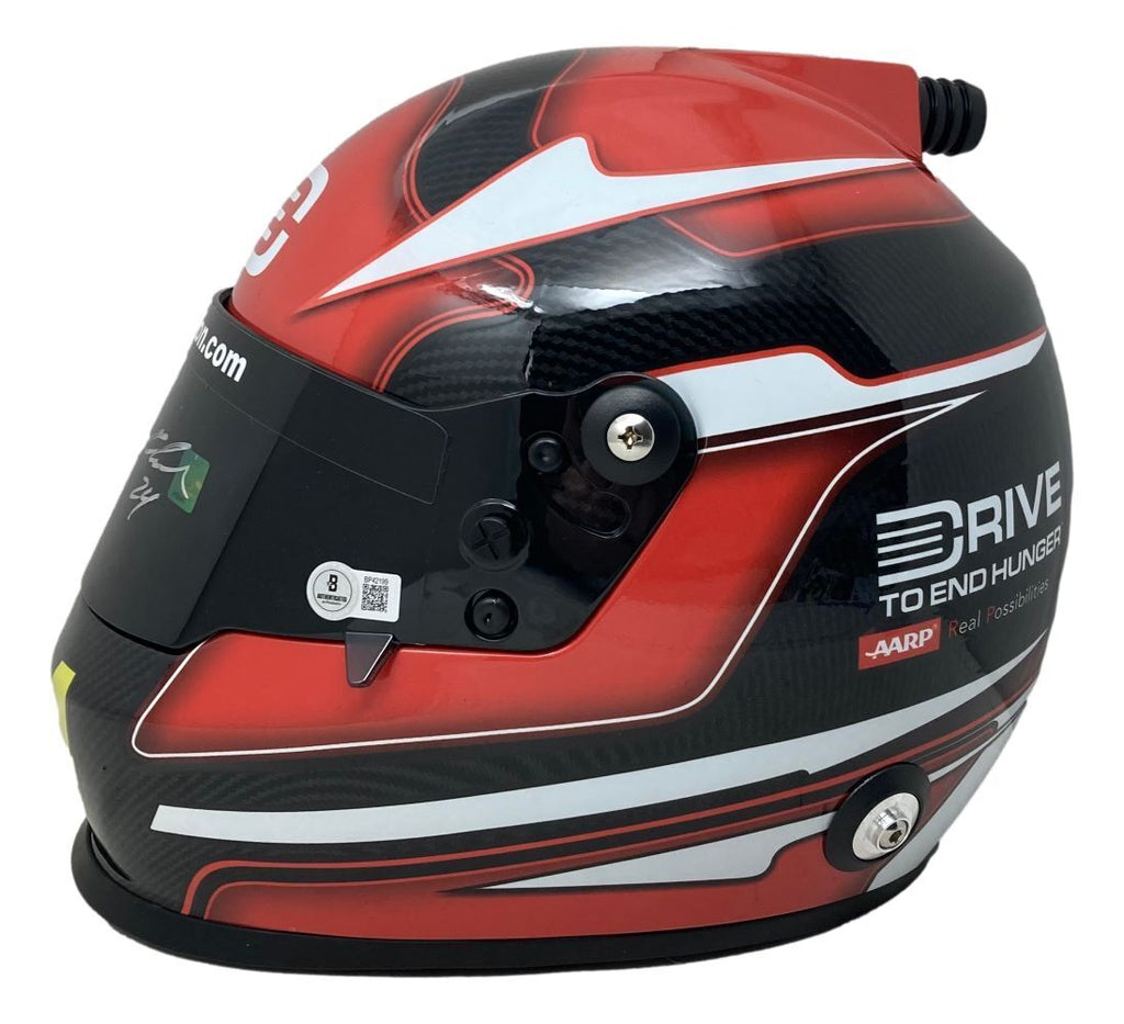 Jeff Gordon Signed NASCAR End Hunger Full Size Replica Racing Helmet B ...