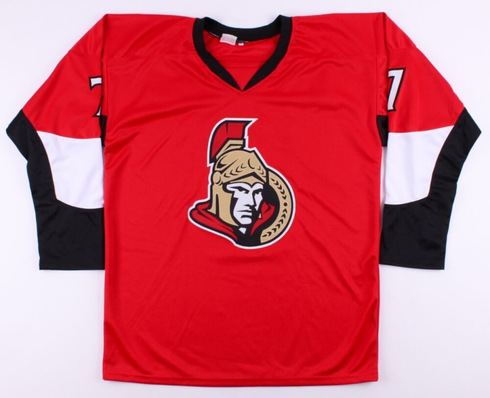Kyle Turris Signed Senators Jersey (Beckett COA) 3rd Overall Pick 2007 ...