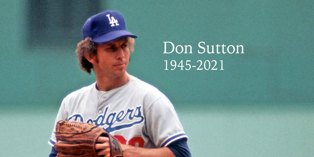 Don Sutton Signed Los Angeles Dodgers Jersey Inscribed "HOF 98" (MAB H ...