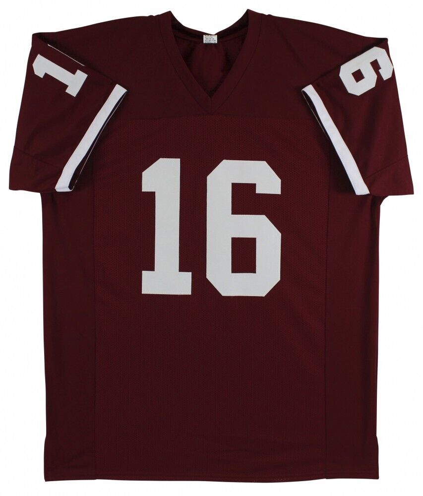 Jim Plunkett Signed Stanford Cardinal Jersey (Beckett) 1970 Heisman Tr ...