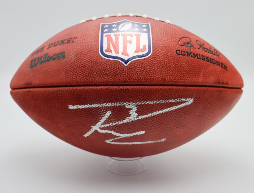 Russel Wilson Autographed Wilson Football – Super Sports Center