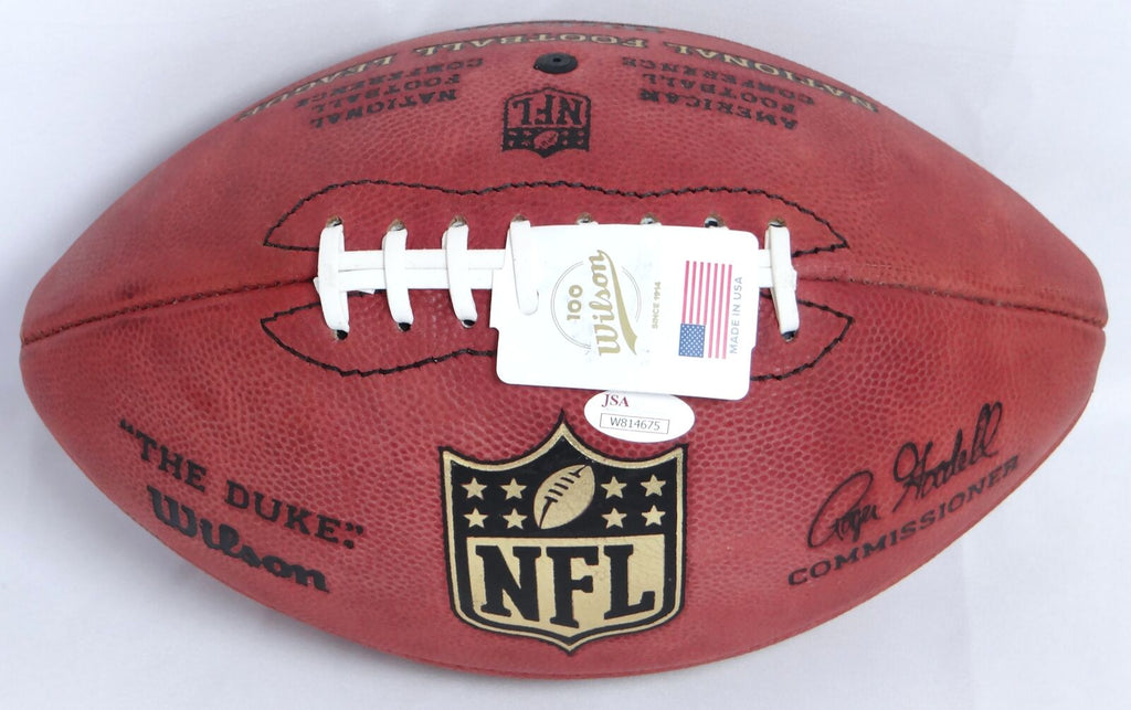 DeMarco Murray Autographed NFL Duke Authentic Football - JSA Auth *Sil ...