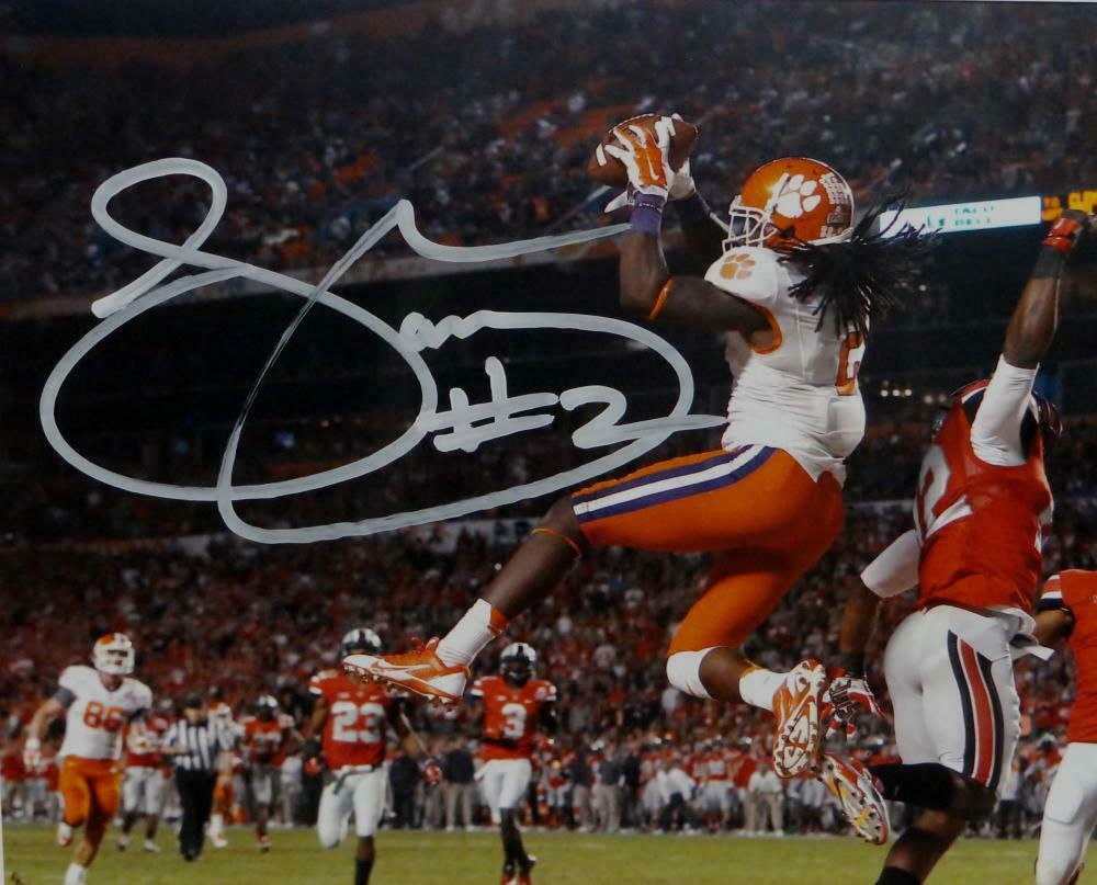 Sammy Watkins Autographed Clemson Tigers 8x10 Catch in Air Photo- JSA ...