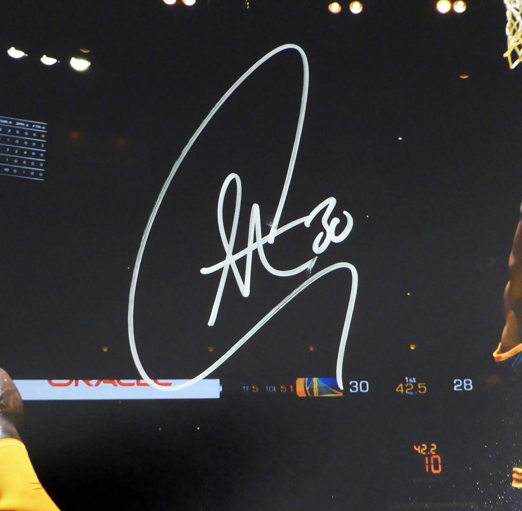 Stephen Curry Autographed Signed 16x20 Photo Golden State Warriors JSA ...
