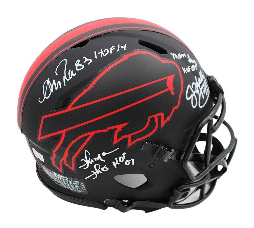 Reed, Thomas, Levy & Kelly Signed Buffalo Speed Authentic Eclipse NFL ...