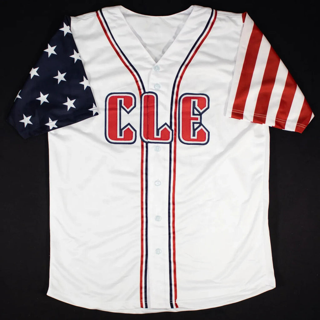 Steven Kwan Signed Cleveland Guardians USA Jersey (JSA COA) 2022 Gold ...