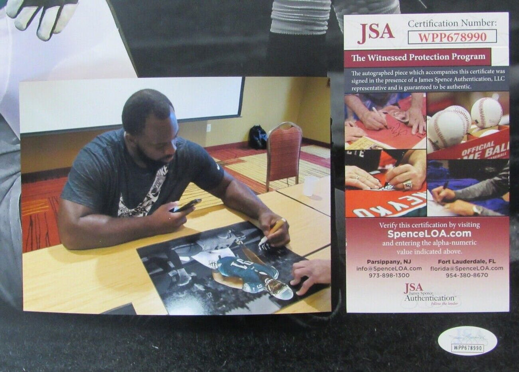 Fletcher Cox Eagles Signed/Autographed 16x20 Spotlight Photo JSA 14689 ...