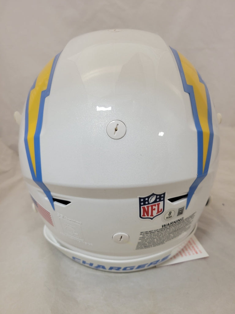 TRE HARRIS SIGNED LOS ANGELES CHARGERS SPEEDFLEX AUTHENTIC HELMET BECK ...