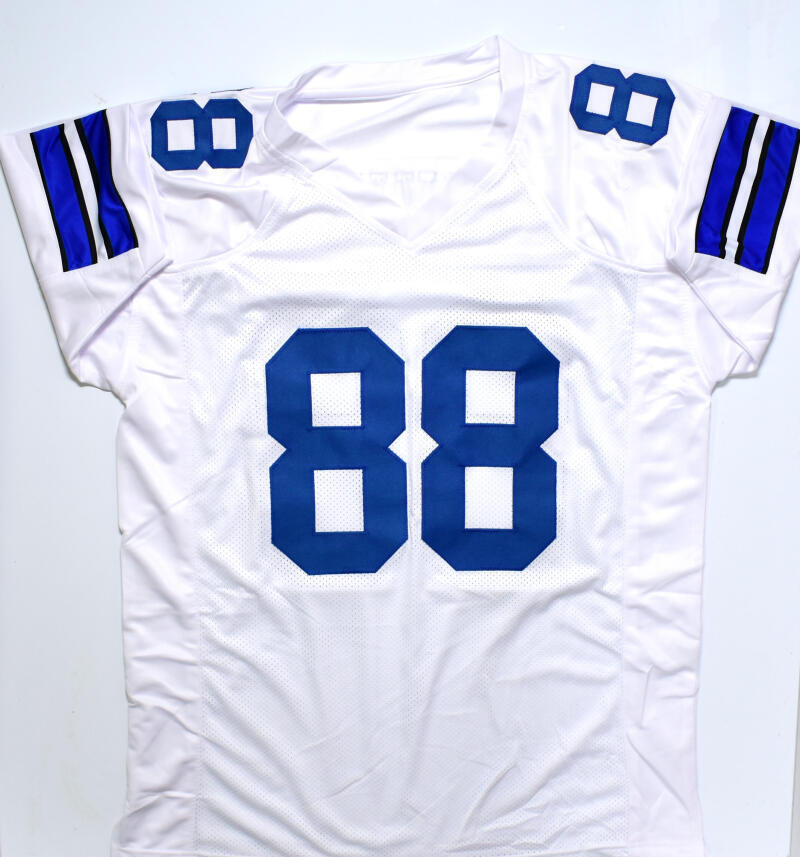Michael Irvin Signed White Pro Style Jersey w/ 3 Inscriptions-Beckett ...