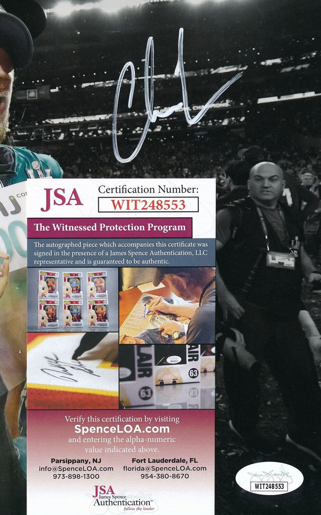 Chris Long Philadelphia Eagles Signed/Autographed 8x10 Photo JSA 15752 ...