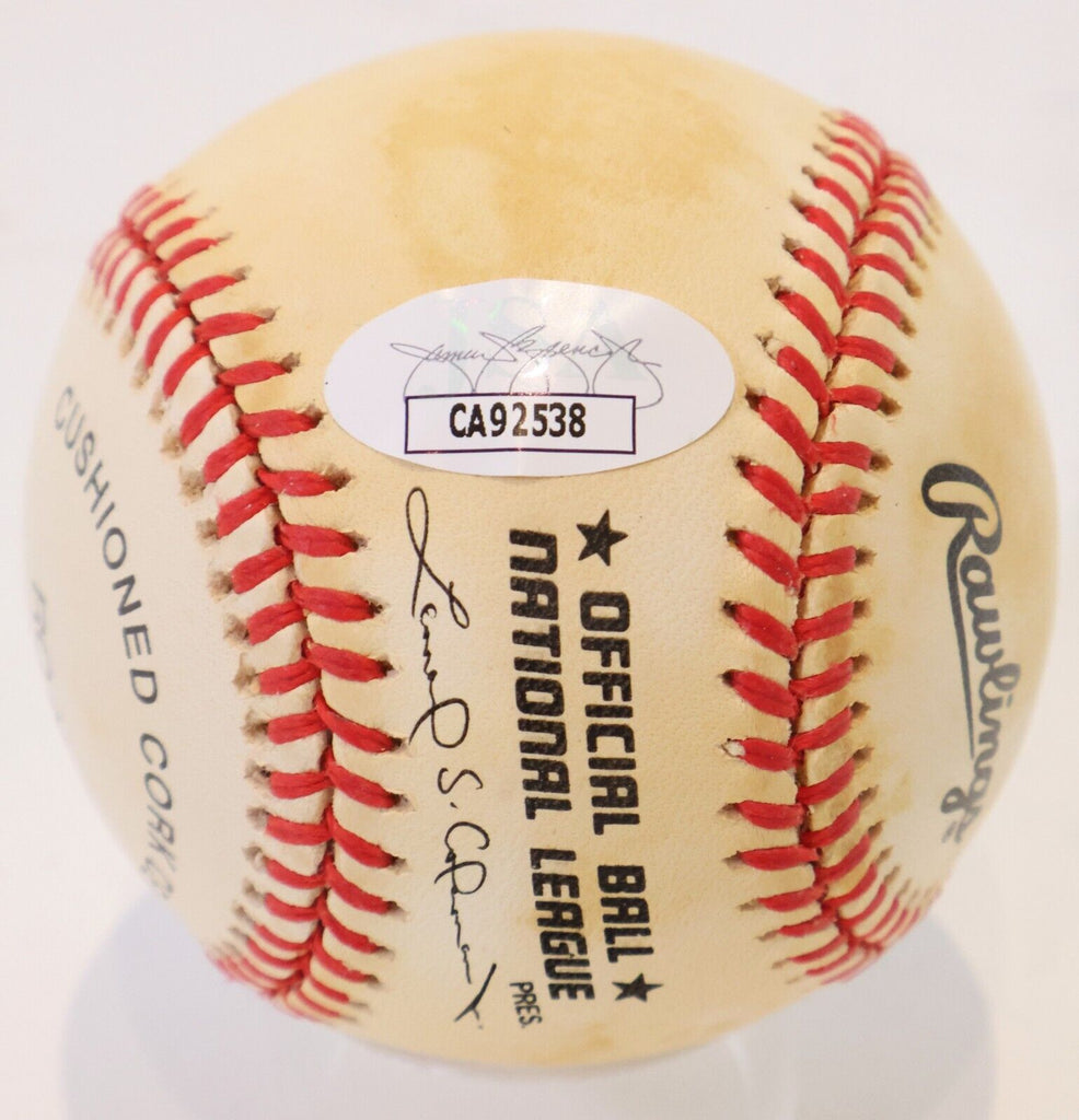 Bob Gibson Autographed Official National League Baseball - JSA COA ...