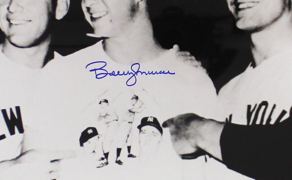 Bobby Murcer Signed New York Yankees Framed MLB Photo of Mantle /Murce ...