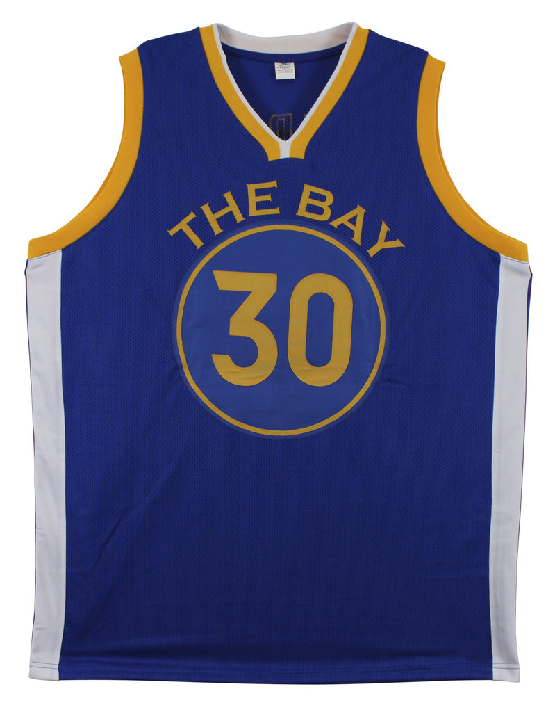 Stephen Curry Authentic Signed Blue Pro Style Jersey Autographed JSA ...