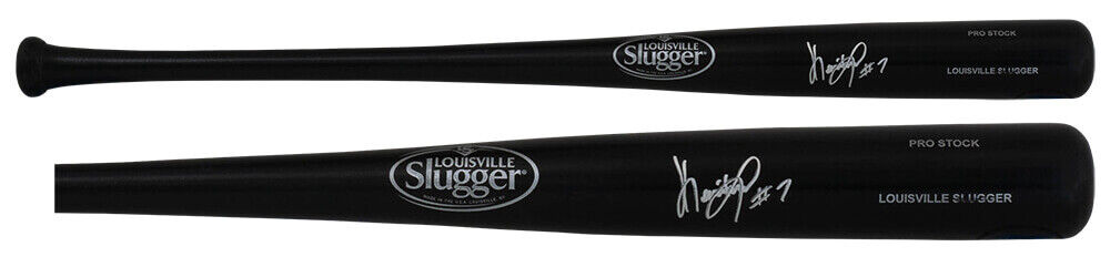Kevin Mitchell Signed louisville Slugger Pro Black Baseball Bat - (SCH ...