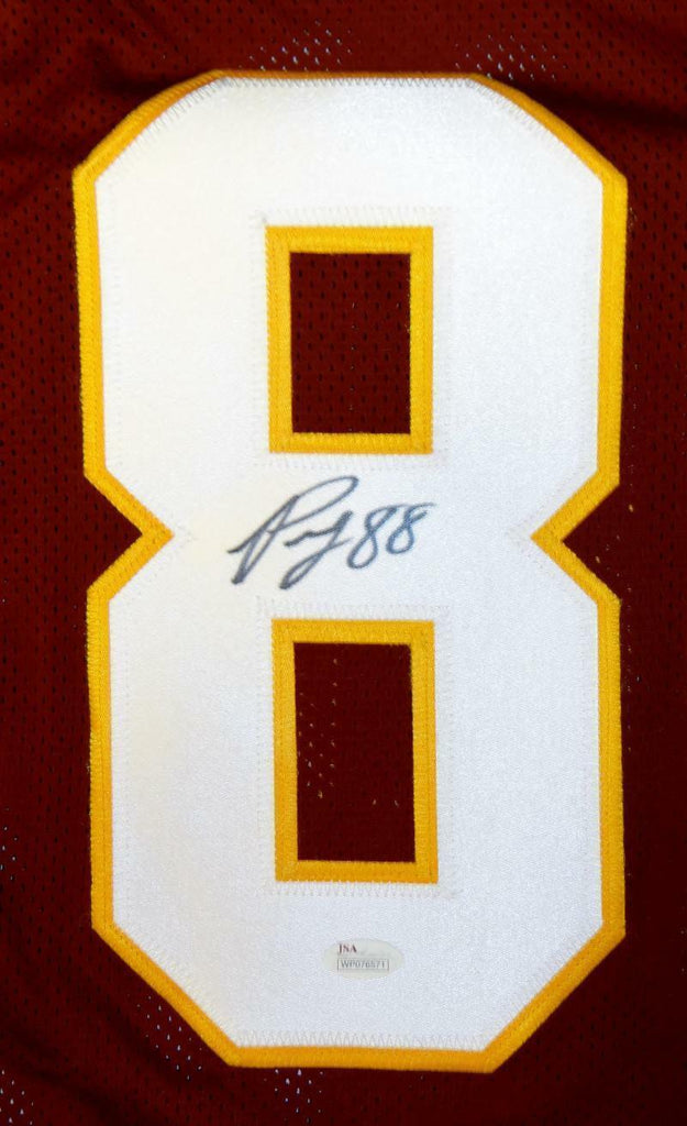 Pierre Garcon Autographed Maroon Pro Style Jersey- JSA Witnessed Auth ...