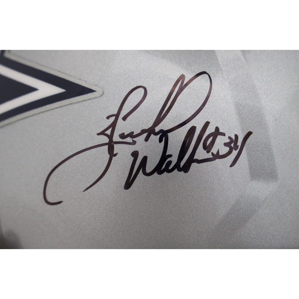 Herschel Walker Autographed Dallas Cowboys F/S Helmet Beckett 46406 ...