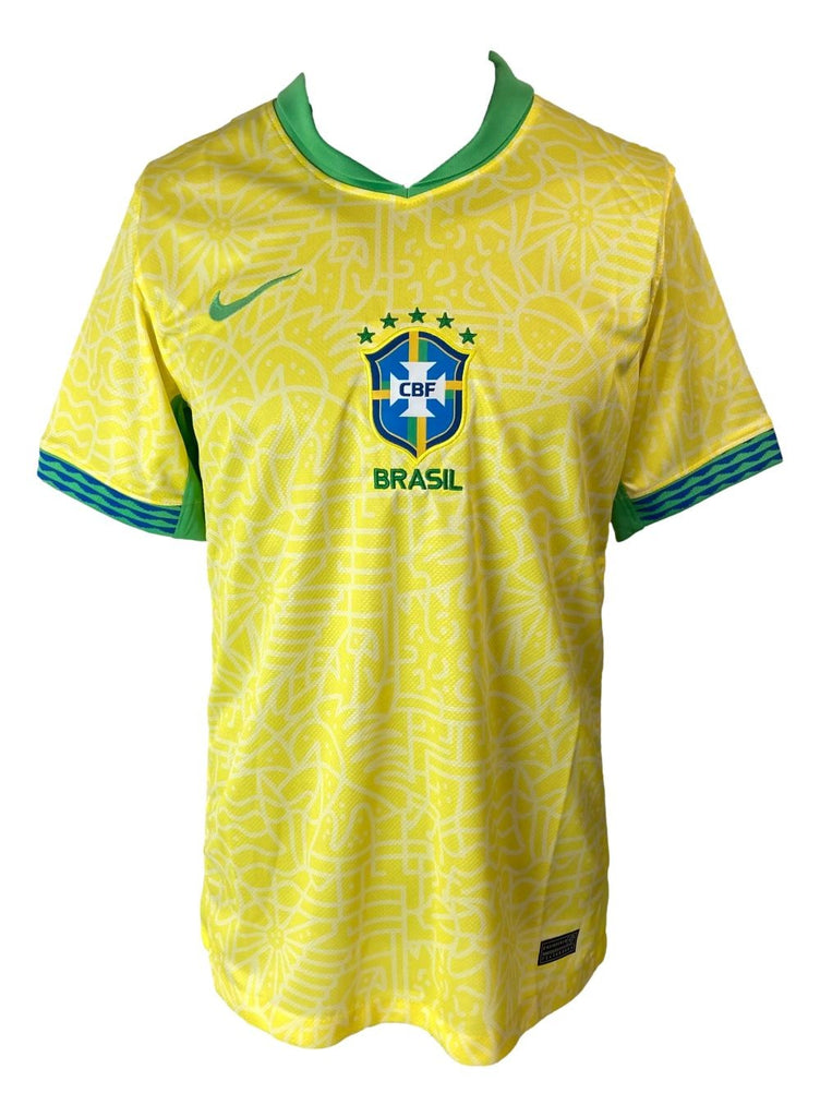 Raphina Signed Brazil Nike Soccer Jersey BAS – Super Sports Center