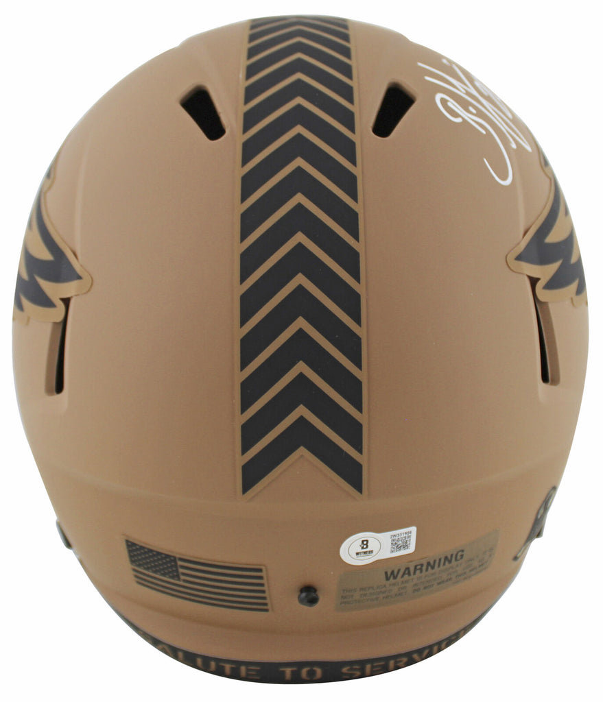 Eagles Brian Dawkins Signed STS II Full Size Speed Rep Helmet W/ Case ...