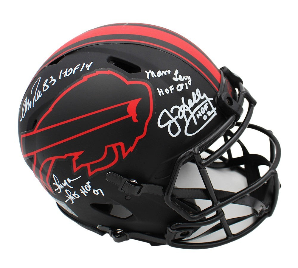 Reed, Thomas, Levy & Kelly Signed Buffalo Speed Authentic Eclipse NFL ...