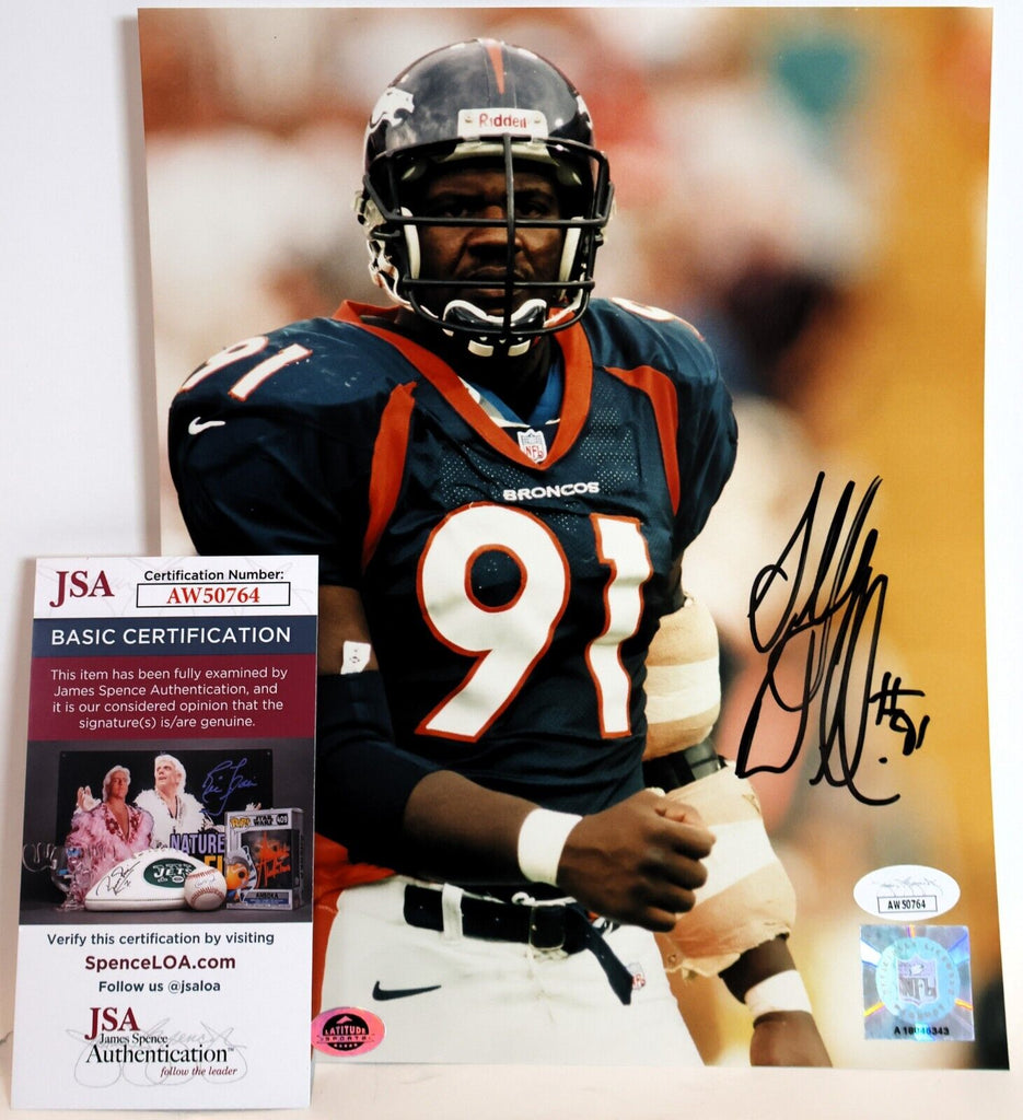 Alfred Williams Denver Broncos Autographed 8x10 Photograph (James Spen ...