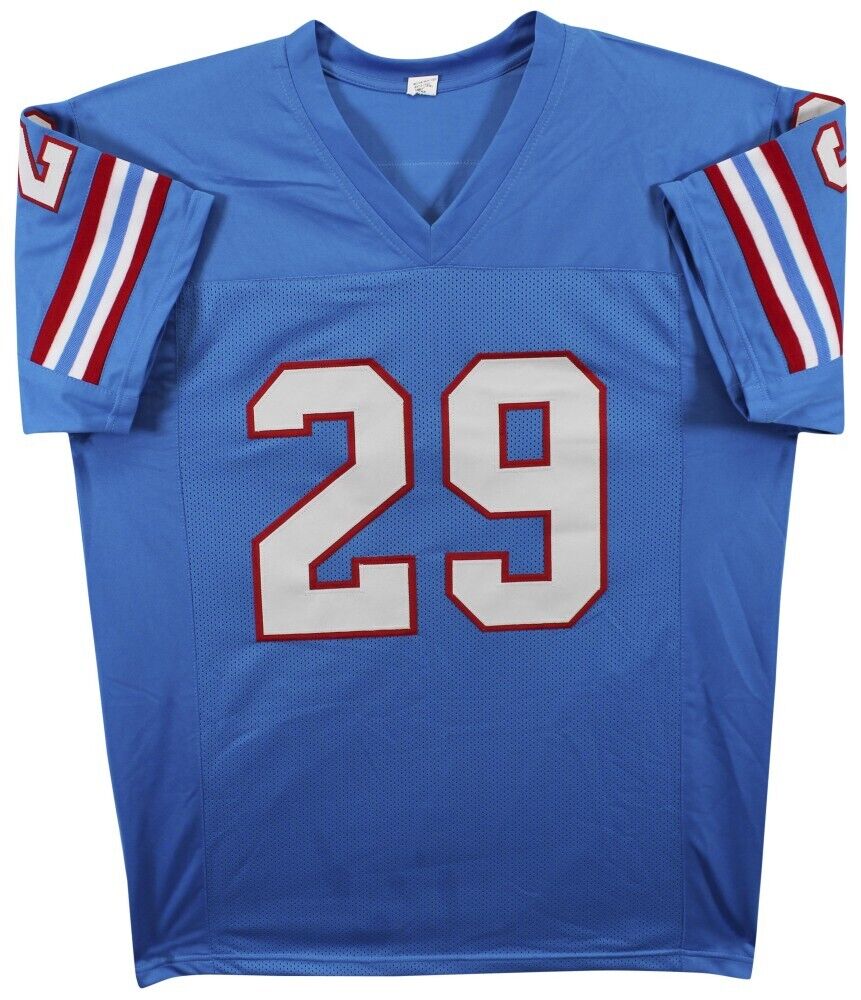 Ken Houston Signed Houston Oilers Jersey Inscribed HOF 86/ Beckett 12x ...