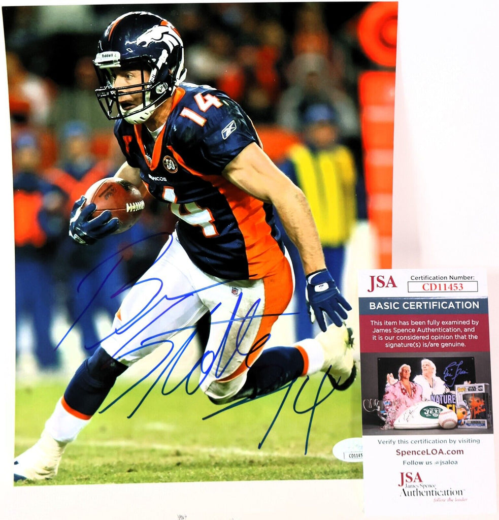 Brandon Stokley Autographed 8x10 Photo JSA COA – Super Sports Center