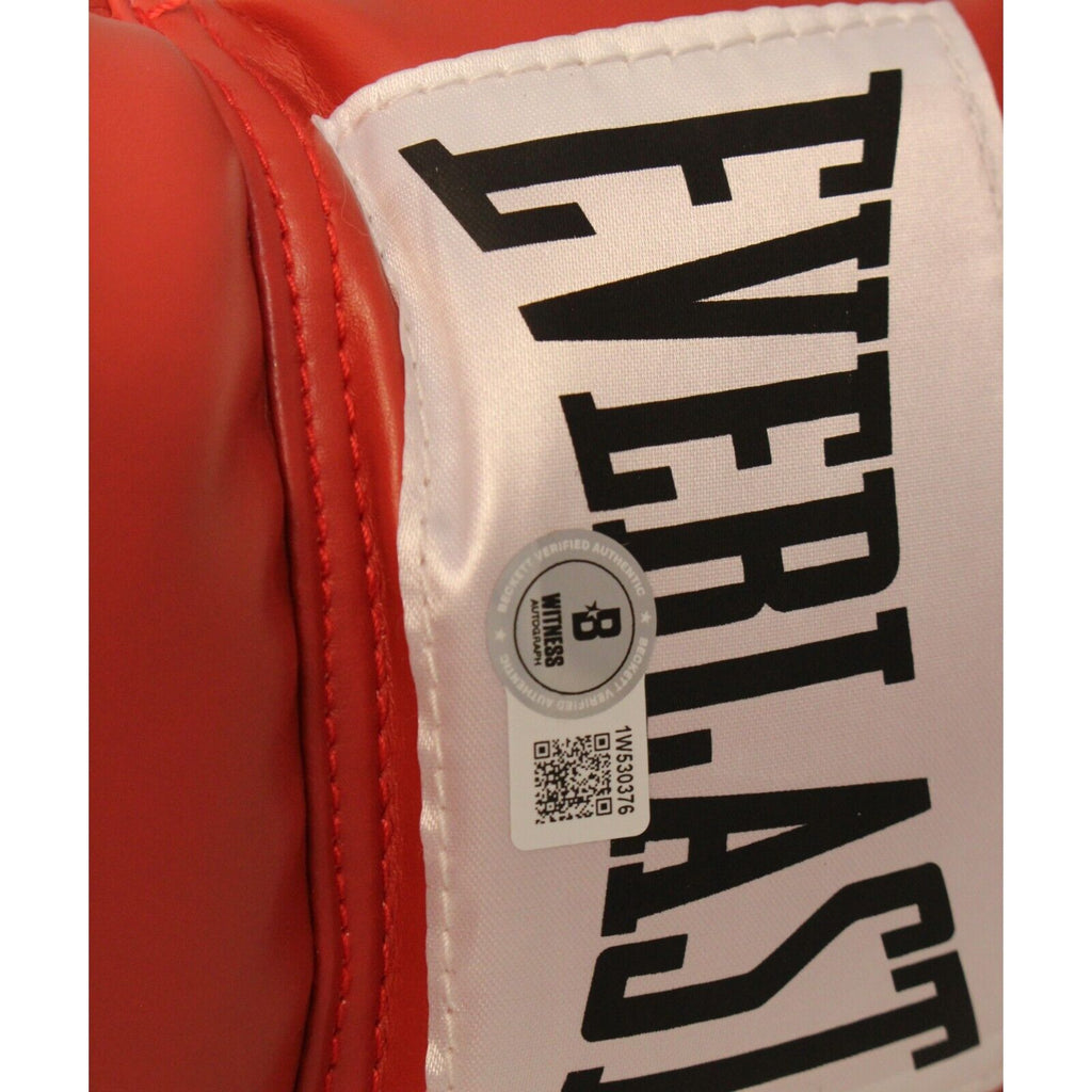 Tommy Hearns Signed Red Left Boxing Glove Hitman Beckett 44779 – Super ...
